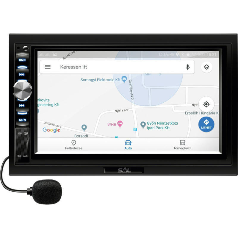 SAL VB X900 autórádió és multimédia-lejátszó, bluetooth-os | Lealkudtuk